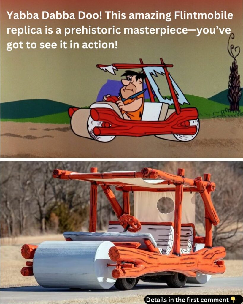 Would Fred Flintstone Approve? This Flintmobile Replica Is a Delightful ...