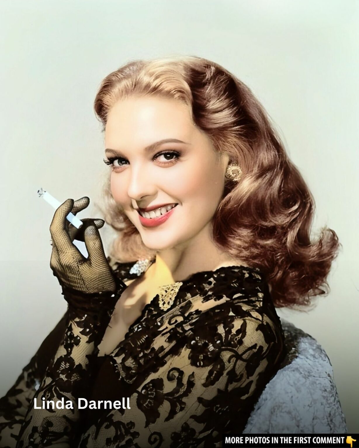 40 Stunning Color Photos of Linda Darnell: A Hollywood Beauty in the 1940s and 1950s